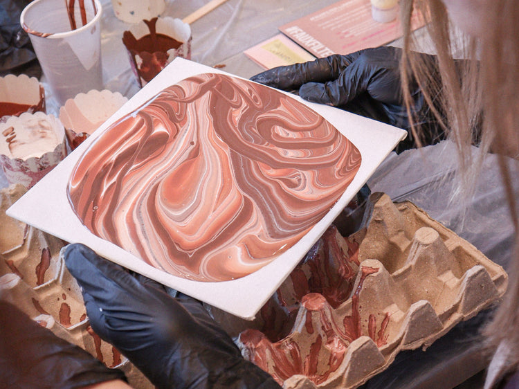 The Fluid Box - Fluid Pouring Workshops, Team Building, and events